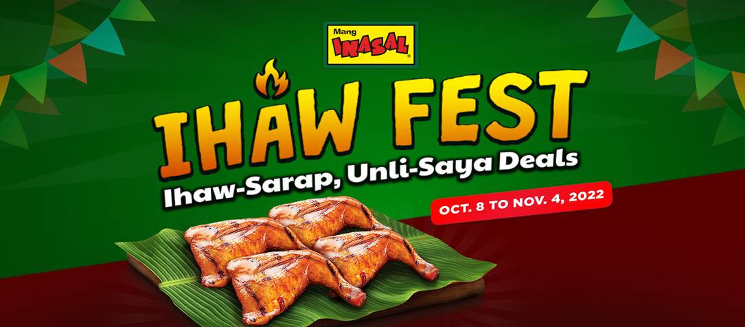 Mang Inasal, the country's "Ihaw-Sarap" expert, celebrates nationwide ...