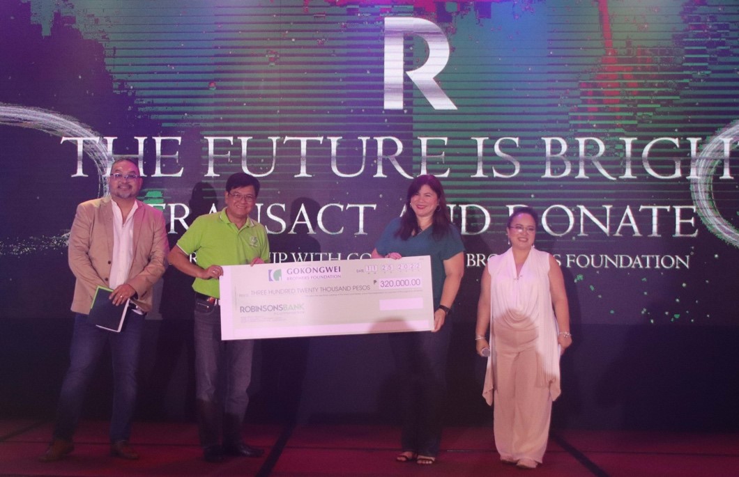 RBank makes hefty donation to fund two scholars of Gokongwei Brothers ...